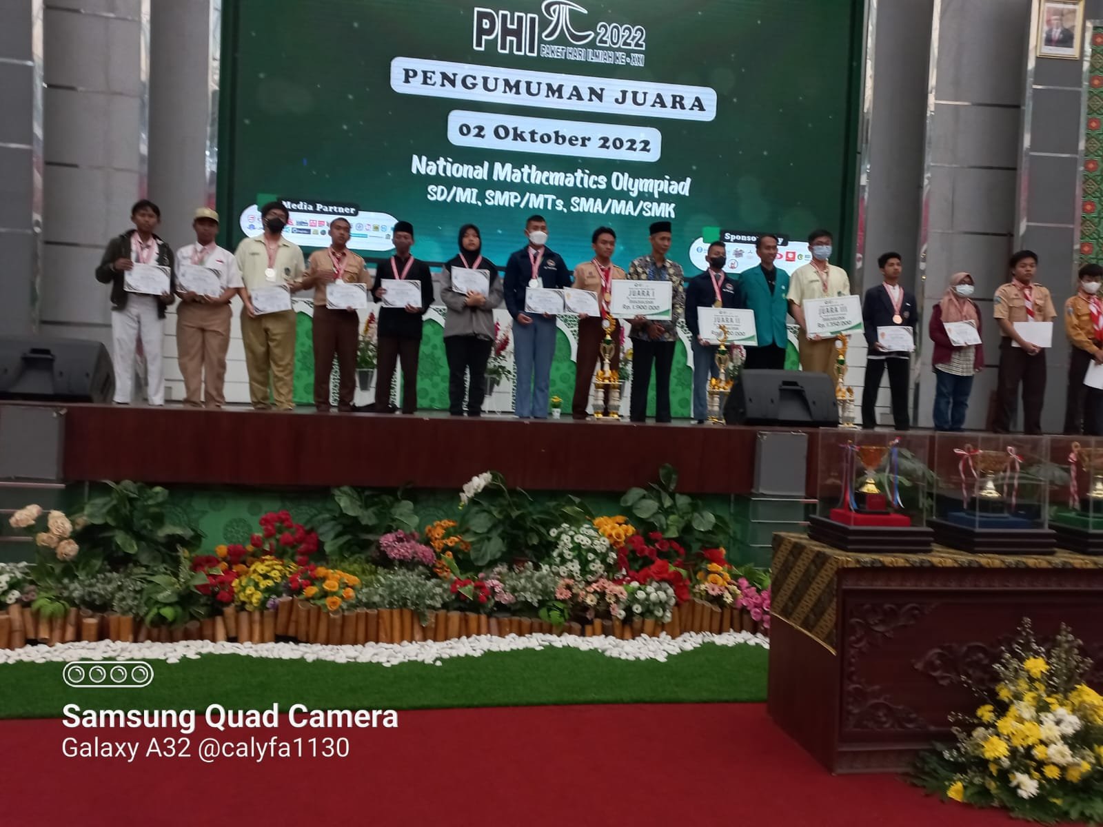 Unjuk Prestasi, Arsyad Hidayat Raih Medali Perunggu Olimpiade Matematika Tingkat Nasional ...